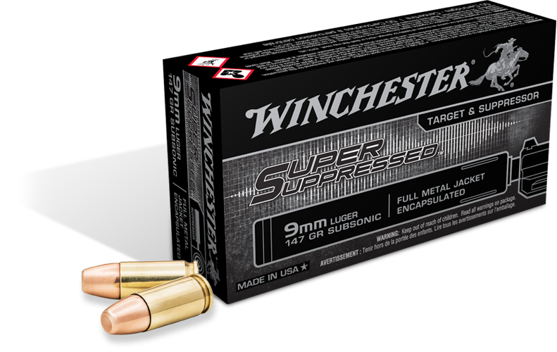 Super Suppressed Handgun Bullets | Winchester Ammunition | Winchester ...