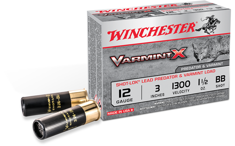 Winchester Varmint X | Shot-Lok Lead Predator & Varmint Load ...
